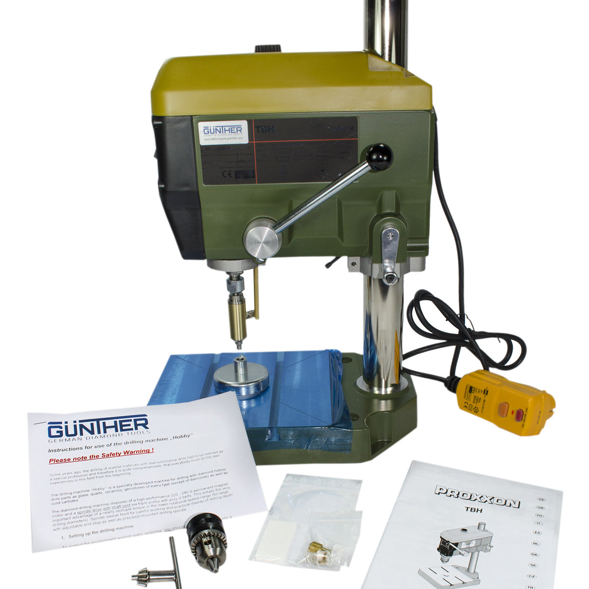 Setup of Your Gunther Hobby Drilling System — Gunther Diamond Tools